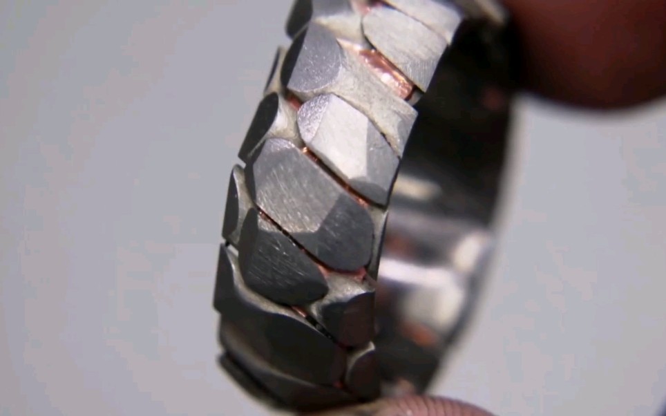 【手工戒指】【中英文字幕】纳米碳管铜基复合材料 油管戒指大神...