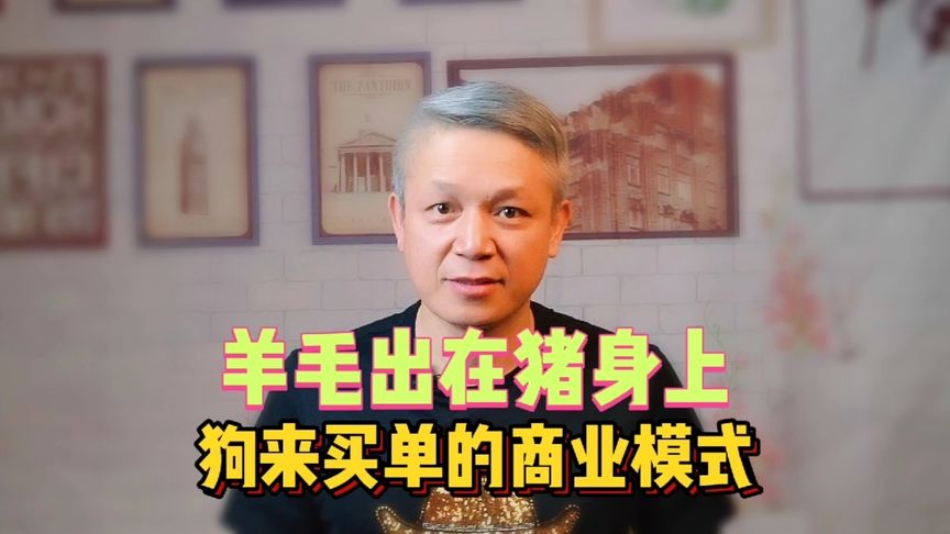 羊毛出在猪身上,狗来买单的商业模式