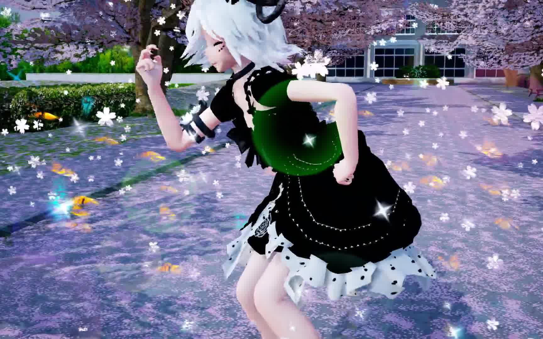 【人设MMD】这么萌的冬菇咕你们不喜欢吗?DeepBlueTownへおいで...