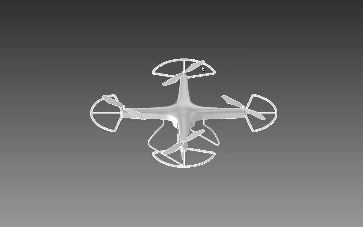 inventor国赛赛题航拍器35分钟建模