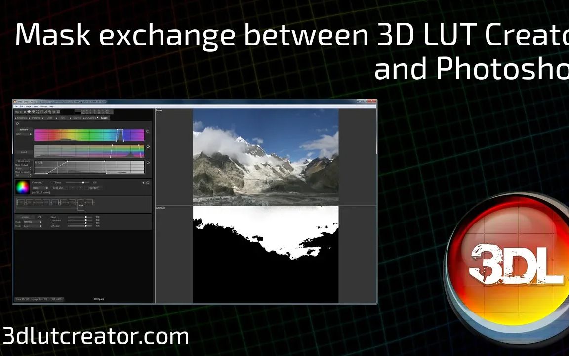 26、在3D LUT Creator和Photoshop中使用颜色蒙版