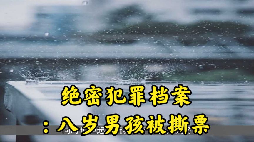 绝密犯罪档案:八岁男孩被撕票