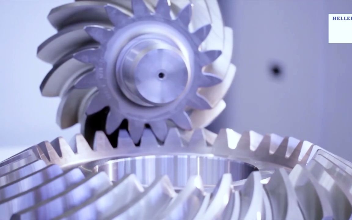 【恒轮】HELLER五轴机床螺旋伞齿轮加工