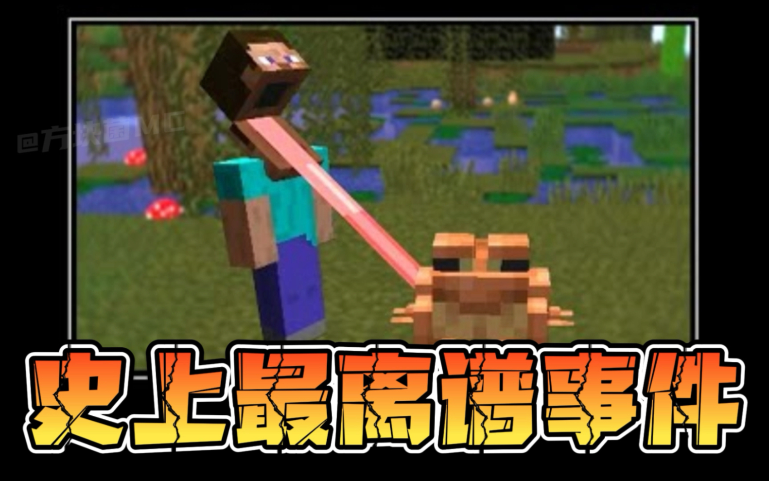 我的世界:史上最离谱的事件!_我的世界
