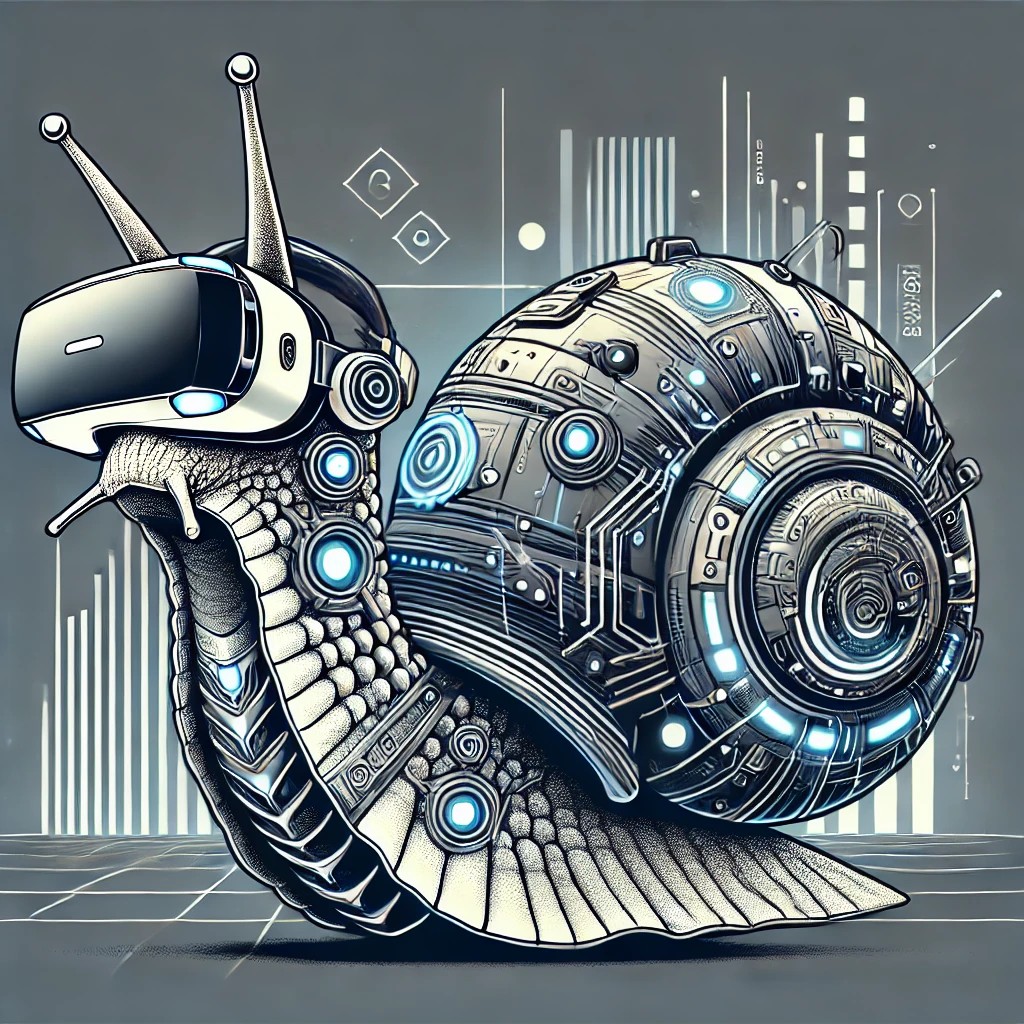 蜗牛你就慢慢爬 