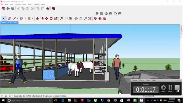 钢结构牛舍建设设计图,科技牛舍建造看完视频你就明白了