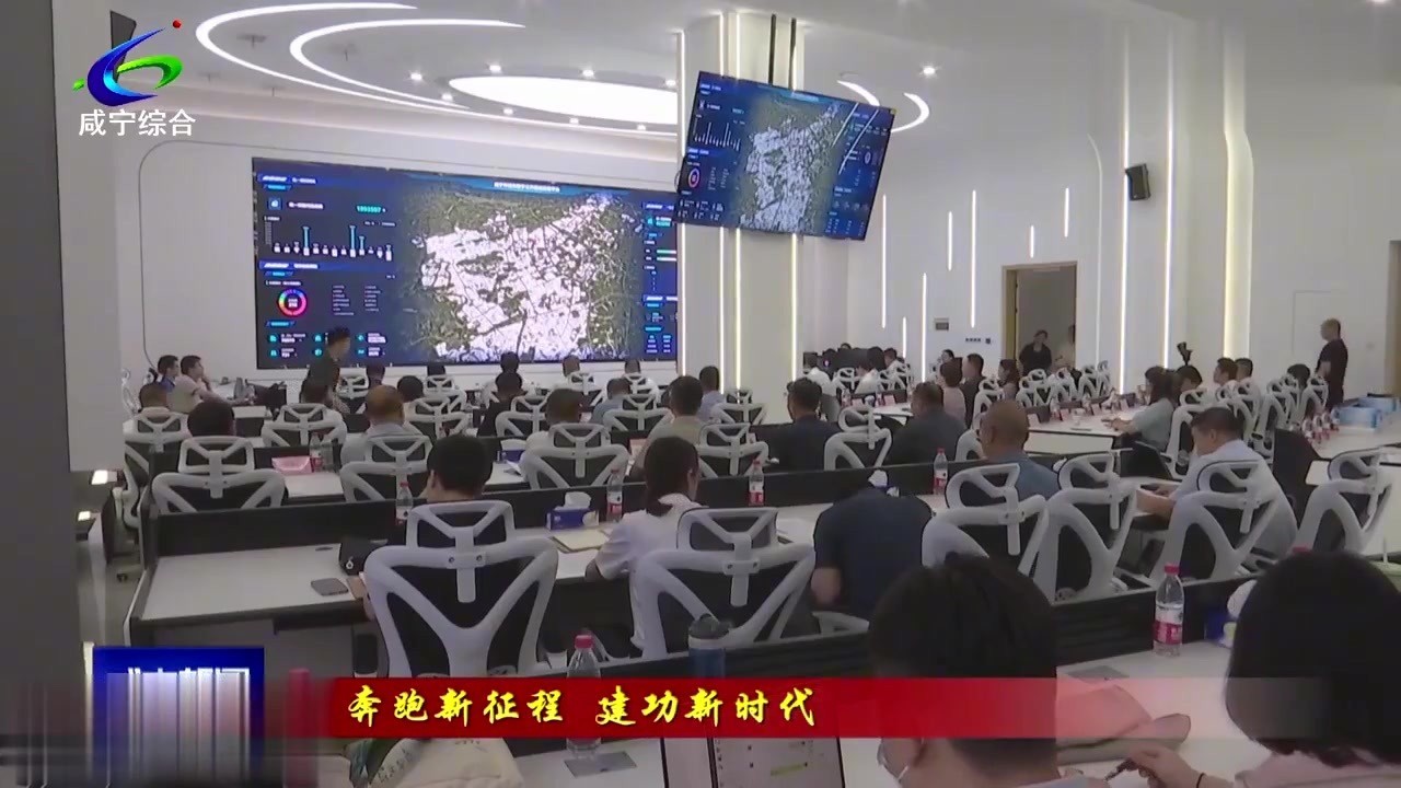 咸宁市城市数字公共基础设施建设通过阶段性验收