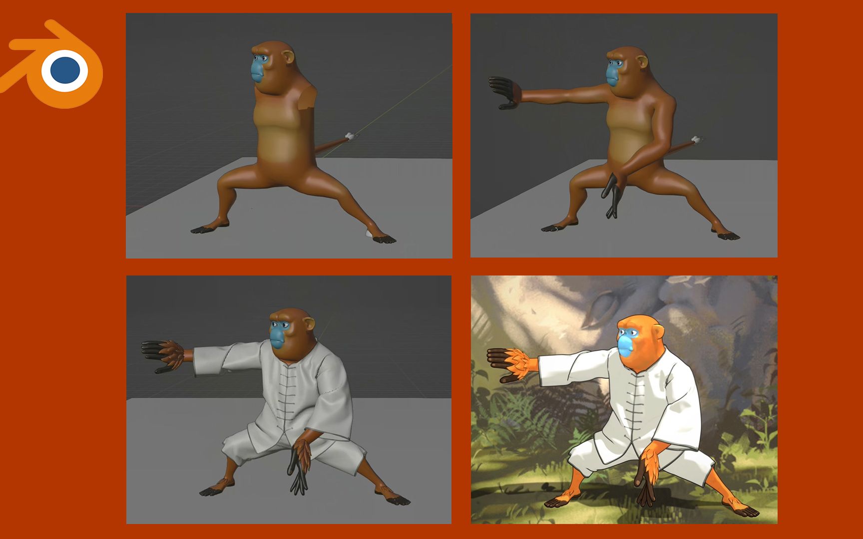 Blender 动画制作流程