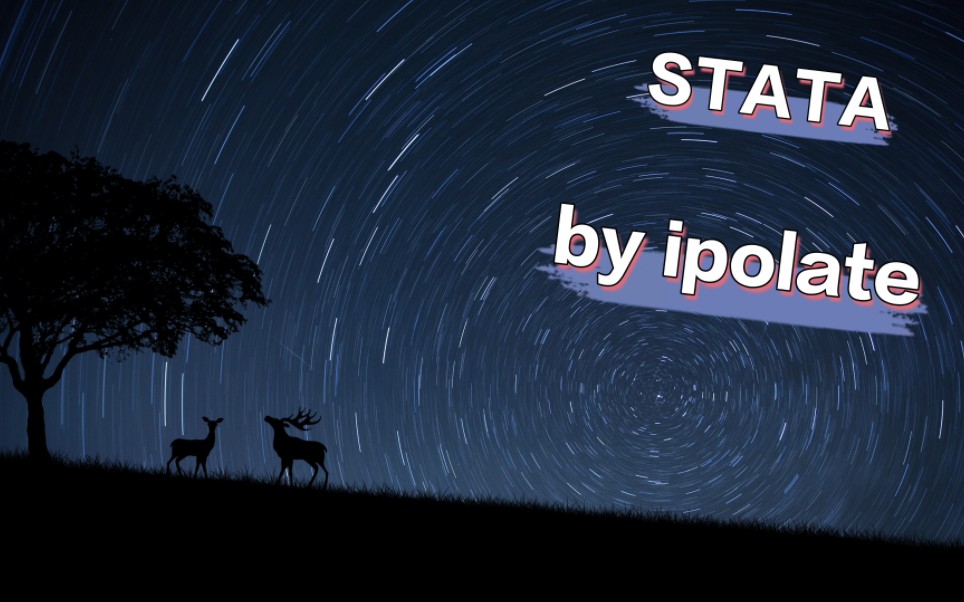 STATA数据清洗13_by(分组) ipolate(线性插值)
