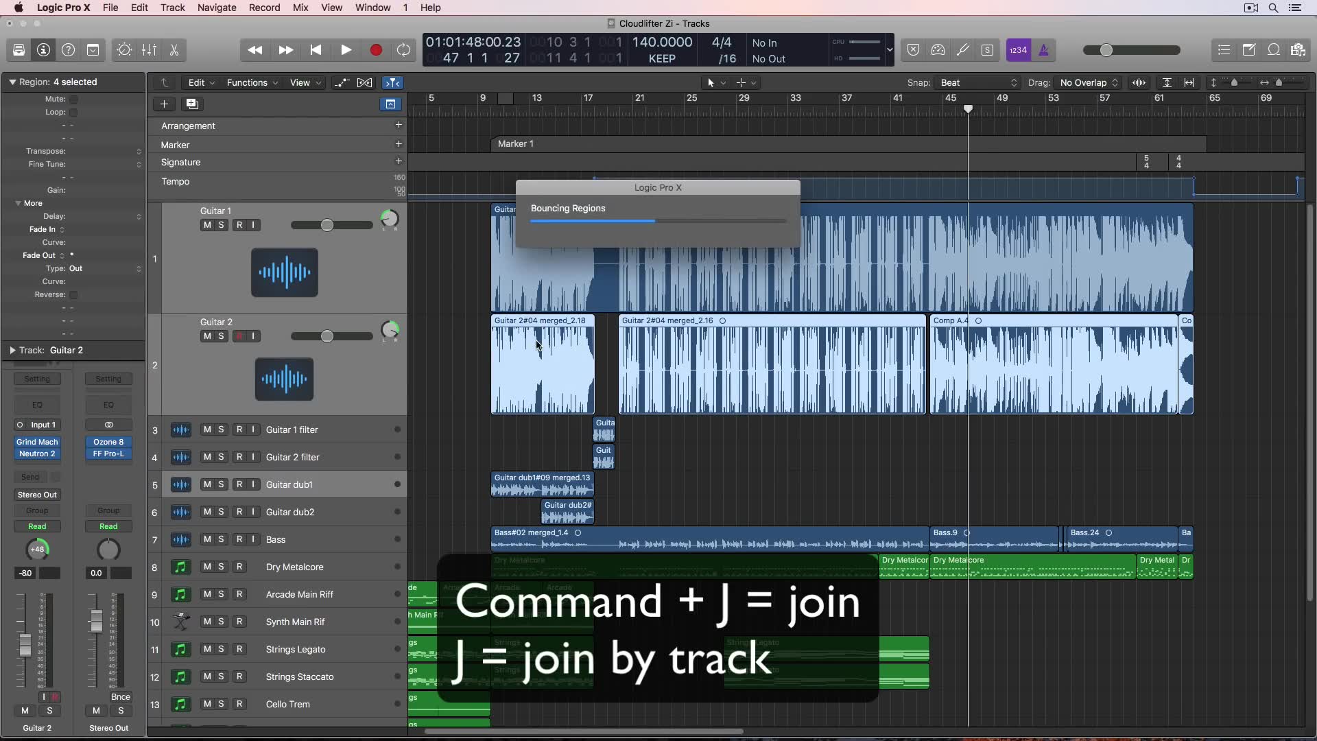 赋予你更快工作流程的13个LogicProX快捷键