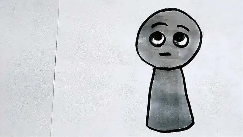 他选的衣服好看吗创意简笔画,少儿创意美术