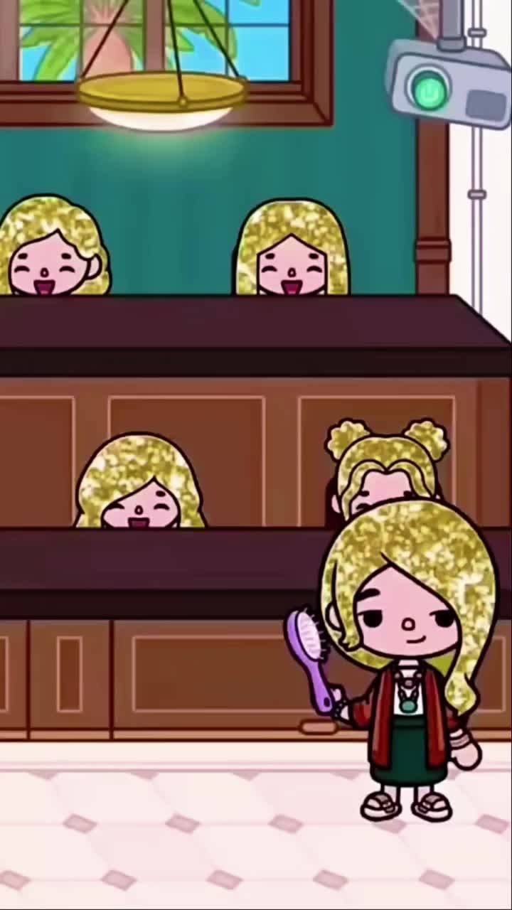 动漫:橡皮泥王国的孩子们一梳头就能掉出橡皮泥币