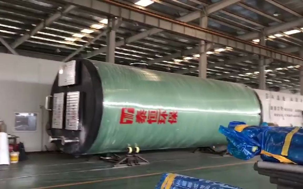 无碱缠绕玻璃钢泵站,预制泵站,合肥一体化泵站厂家发货