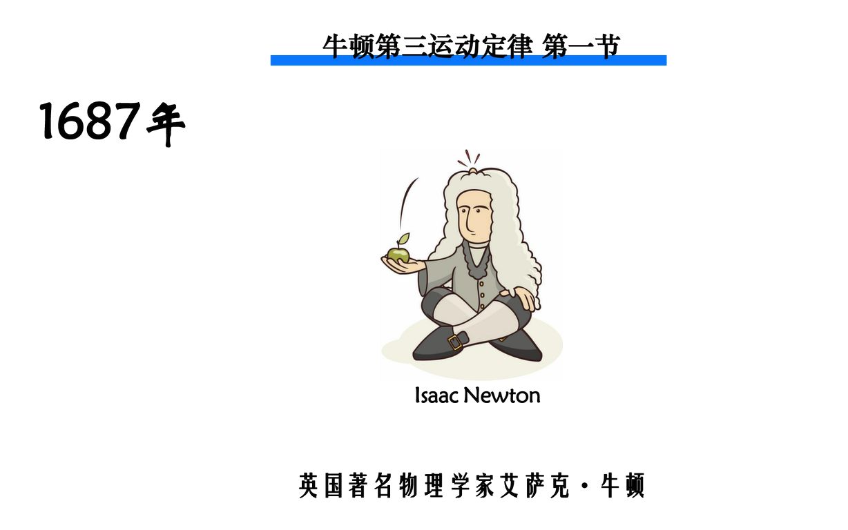 【动画型微课】牛顿第三运动定律_作用力与反作用力_相互作用力