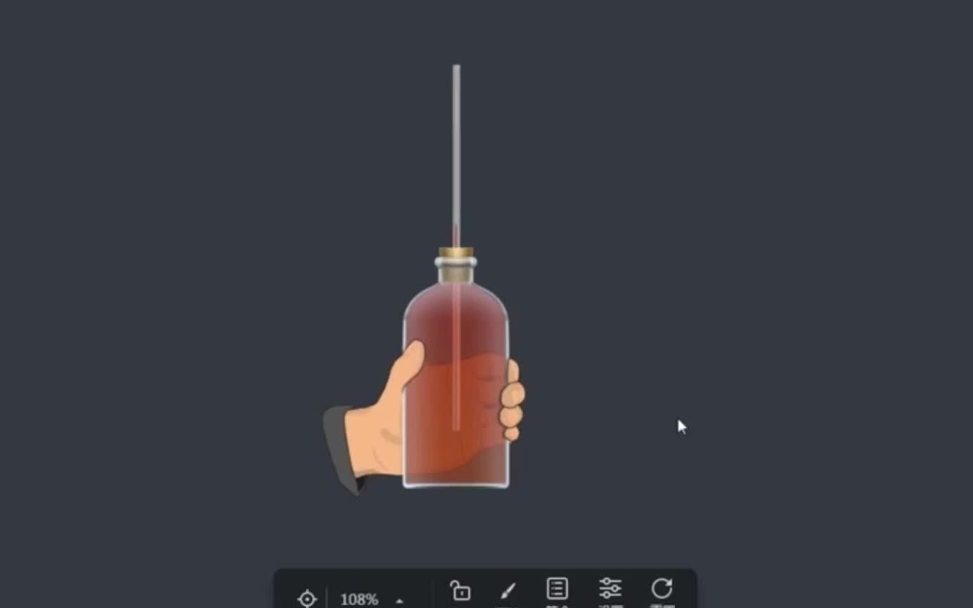 高中物理仿真实验 玻璃瓶微小形变