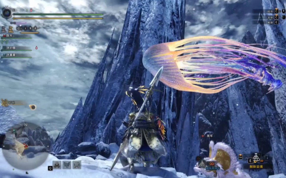 【MHWI】怪物猎人世界2023大小金和环境稀有生物mod分享_单机...