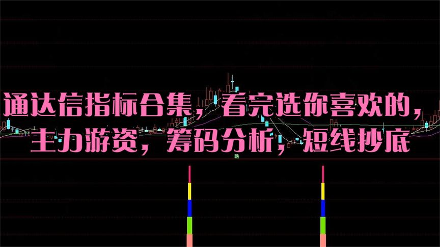 通达信指标合集,看完选你喜欢的,主力游资,筹码分析,短线抄底