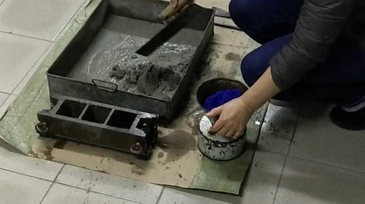 砂浆稠度试验(取样员)