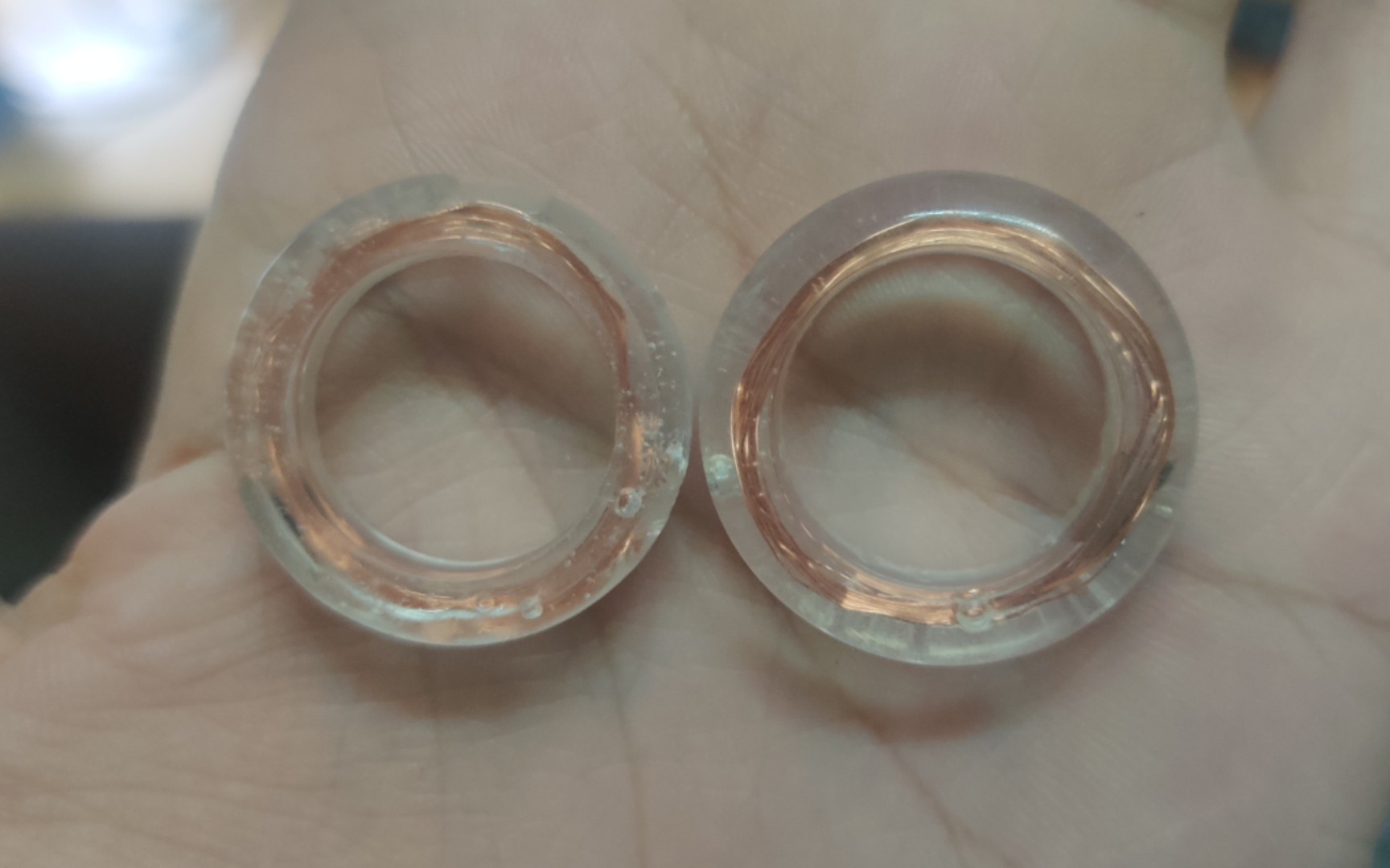 「滴胶」纯手工制作nfc戒指cuid戒指模拟卡