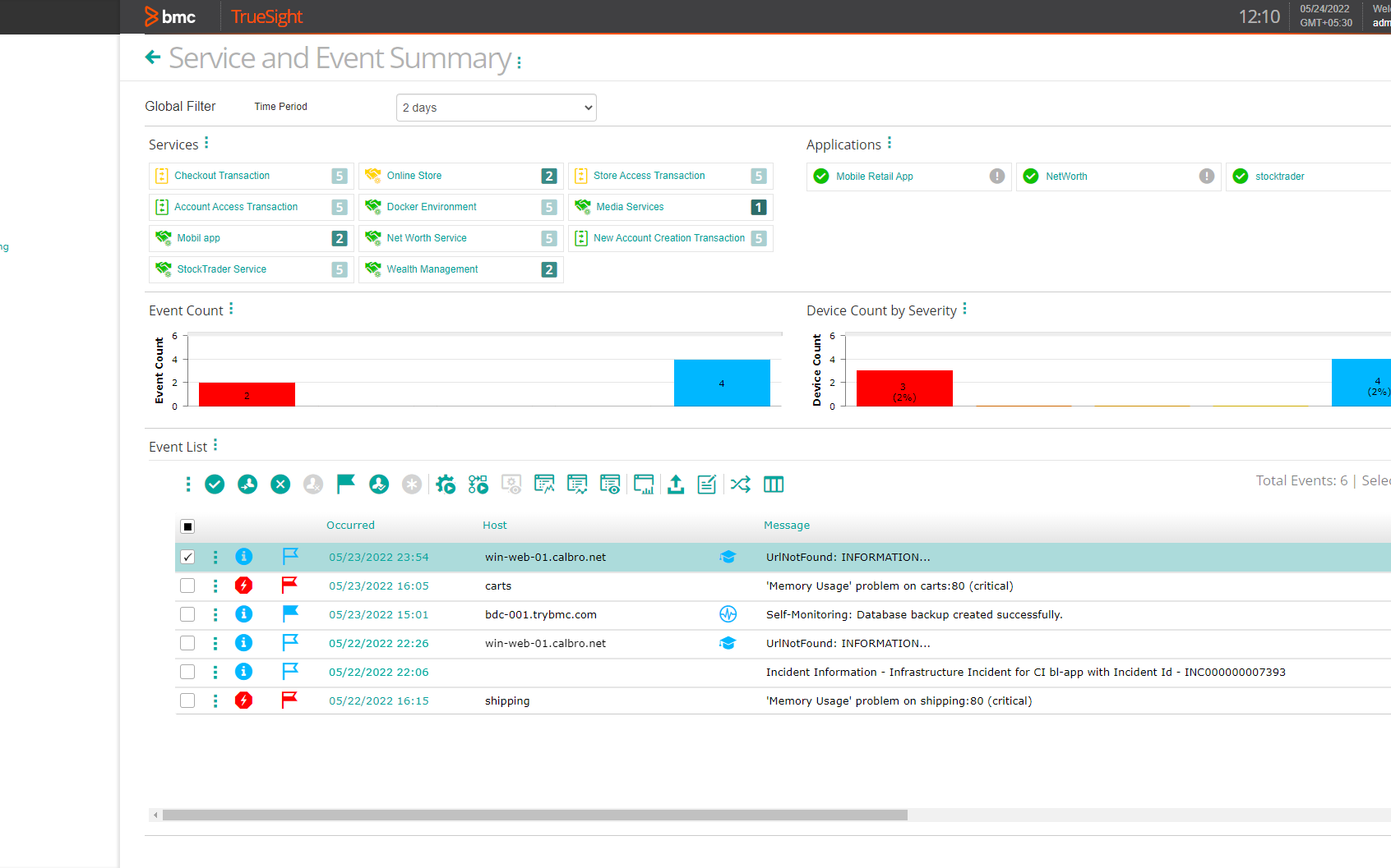 TrueSight Operations Manager SC Boot Camp