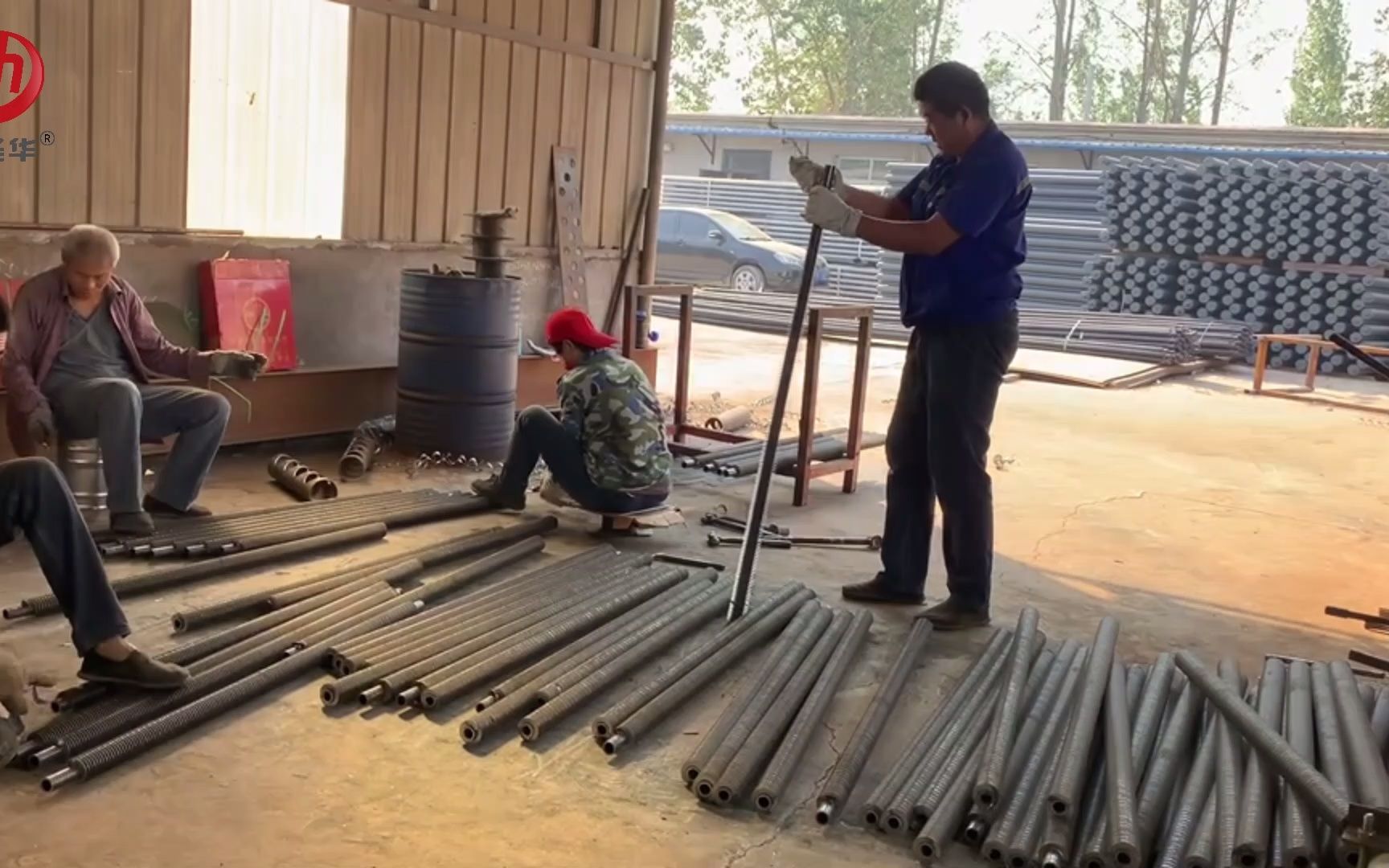 冷库铝翅片管散热器