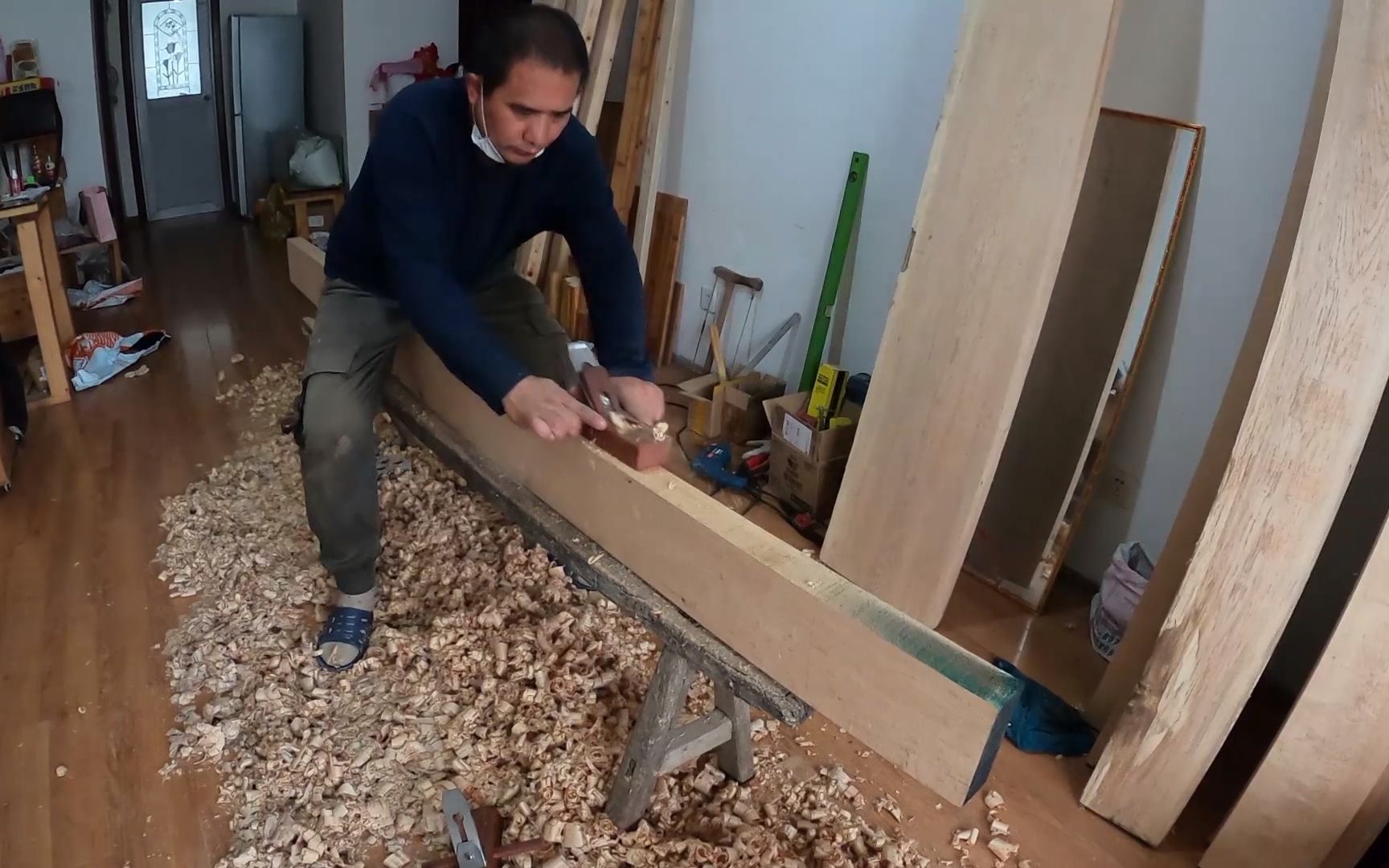 如何调整木工刨,摸索出来的经验,喜欢木工的来聊聊怎么样