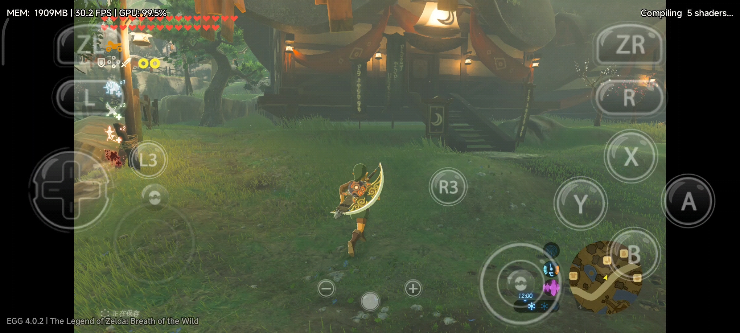 小米13骁龙8gen2蛋蛋模拟器掉帧森林,卡卡小镇,卓拉领地帧数测试