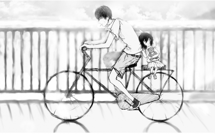 大一新人动画作品《单车》