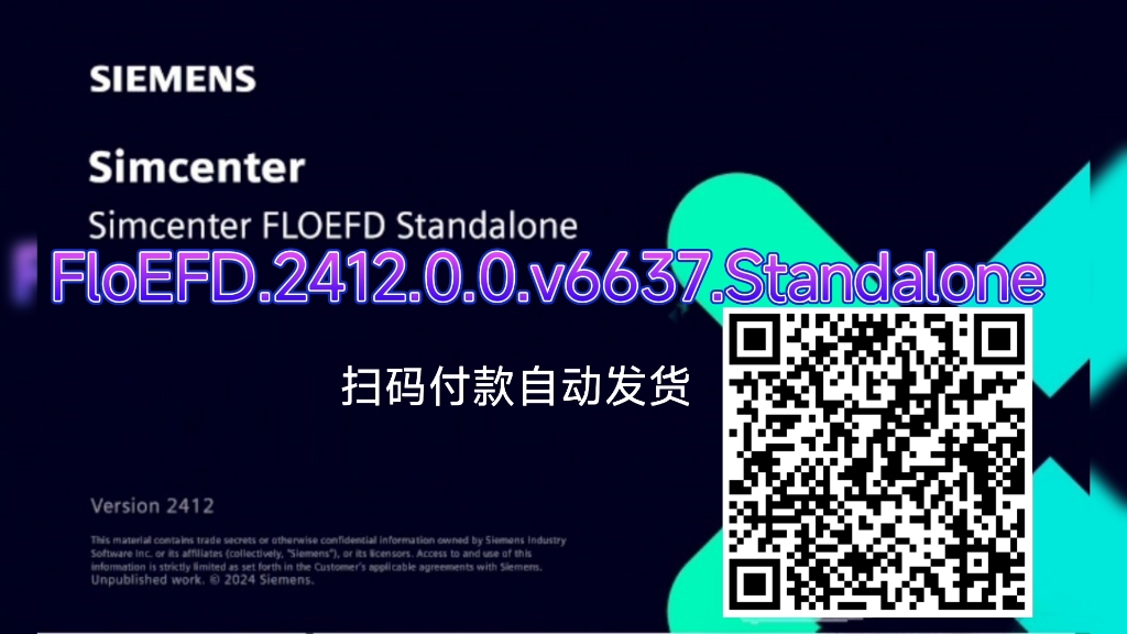 热模拟Siemens.Simcenter.FloEFD.2412.0.0.v6637.Standalone 独立版...