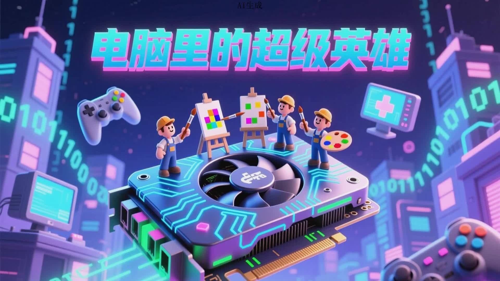 显卡的秘密:它有多重要?电脑离得开它吗?