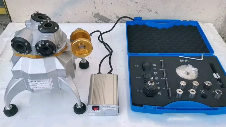 新沃德铣刀磨刀机铣刀研磨机磨铣刀机操作视频教学讲解方法厂家