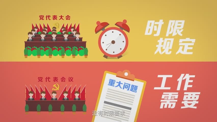 《党章知识选粹》第22集:党代表大会与党代表会议的区别