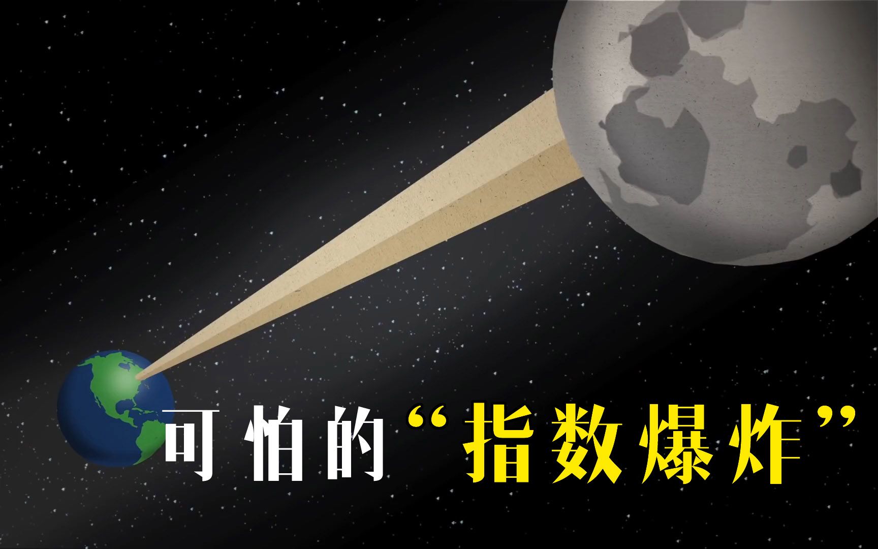 指数爆炸是什么?对折103次的A4纸,厚度连宇宙都装不下?