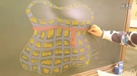 色粉笔在英语教学中的应用画口袋跟李老师学画画