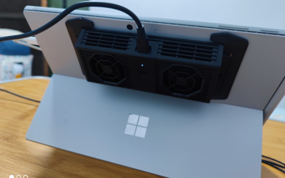 [折腾不够的小铭同学]surface pro 7+28w双制冷片半导体散热器=switch...