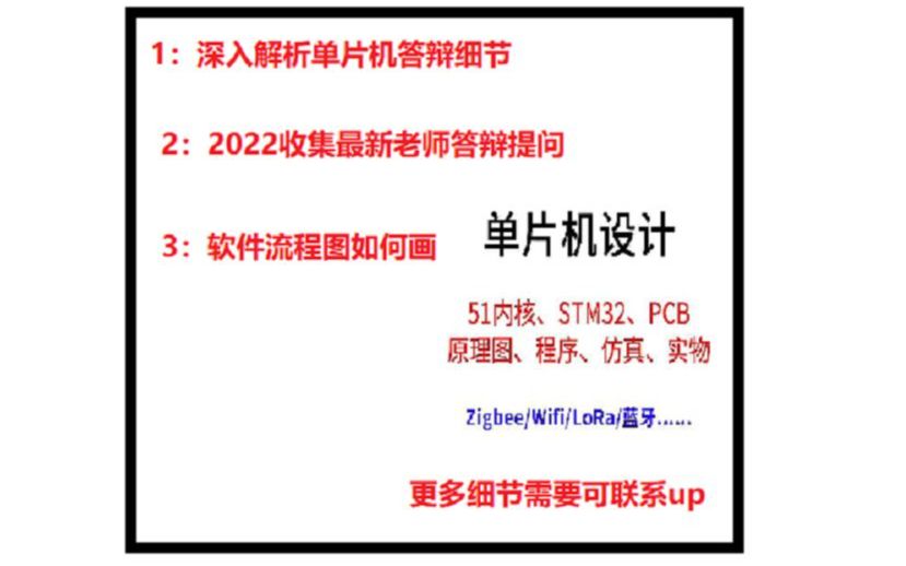 ...老师提问】单片机直系学长教你软件流程图如何画及答辩最新提问问题