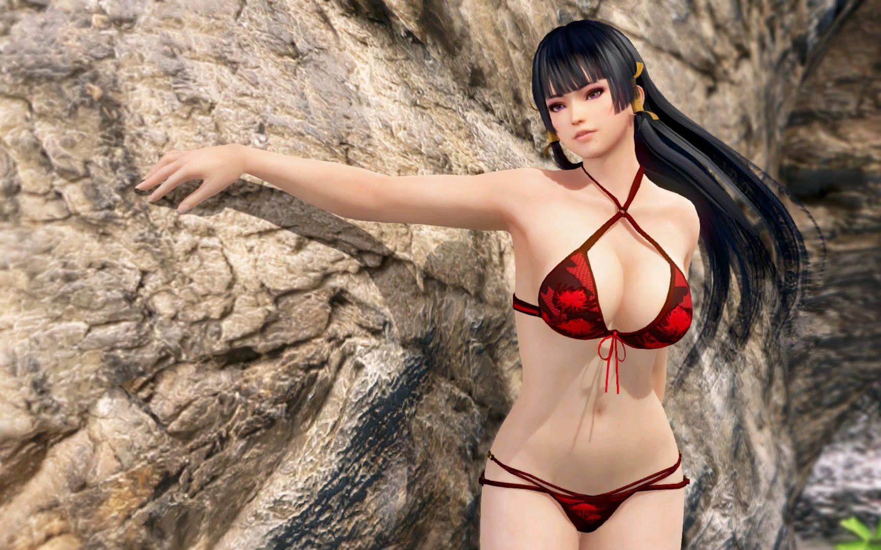 【死或生 沙滩排球维纳斯假期】女天狗性感写真(完结)