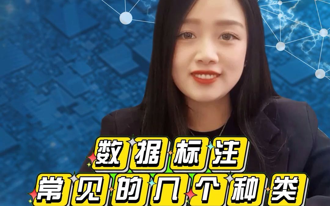 数据标注常见的几个种类