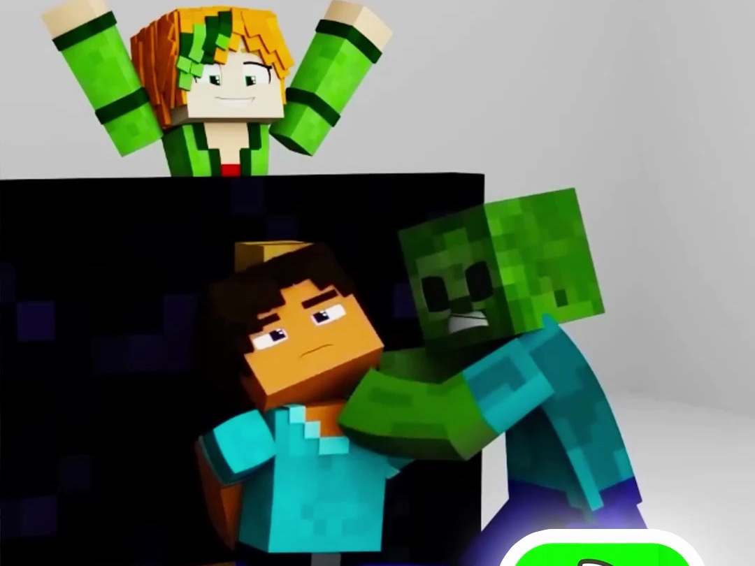 史蒂夫和艾里克斯趣味布料测试_哔哩哔哩bilibili_我的世界