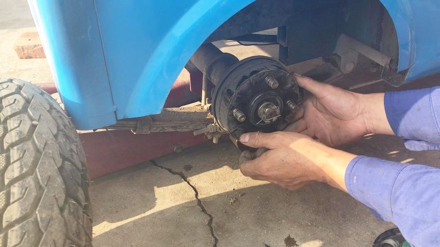 棚式三轮电动车,后轮有异常响声检查技巧,教你轻松找到故障