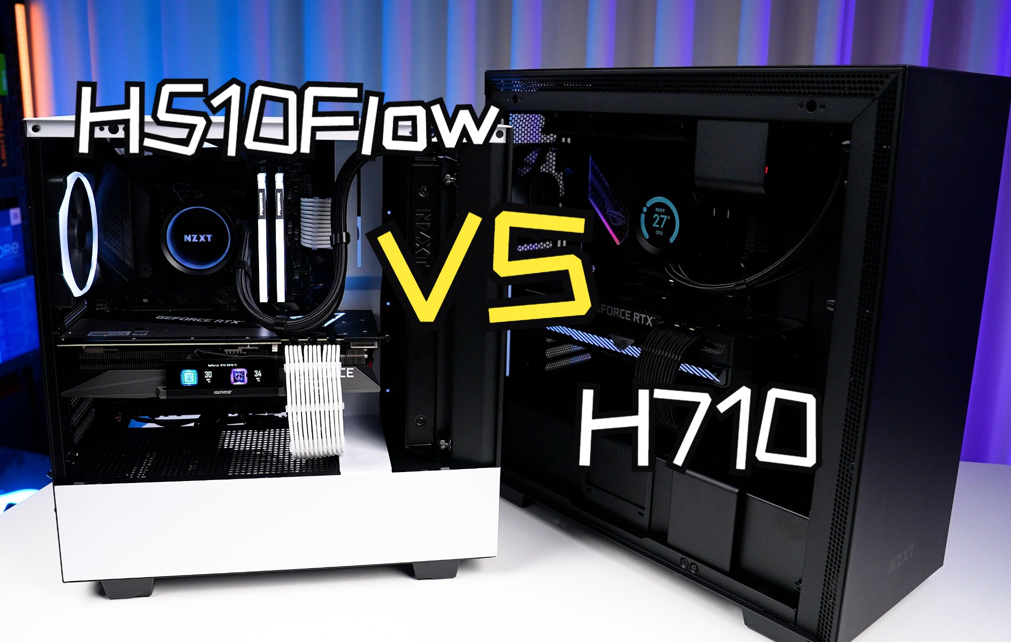 极简帅气且耐看,H710 vs H510Flow 你更喜欢哪一个,12900K+3080TI...