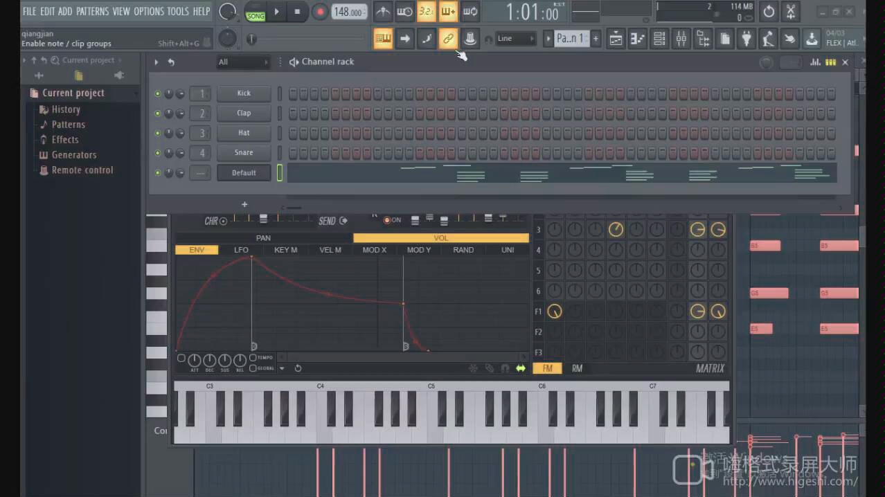 sytrus 音色制作之 FM Rhodes ~