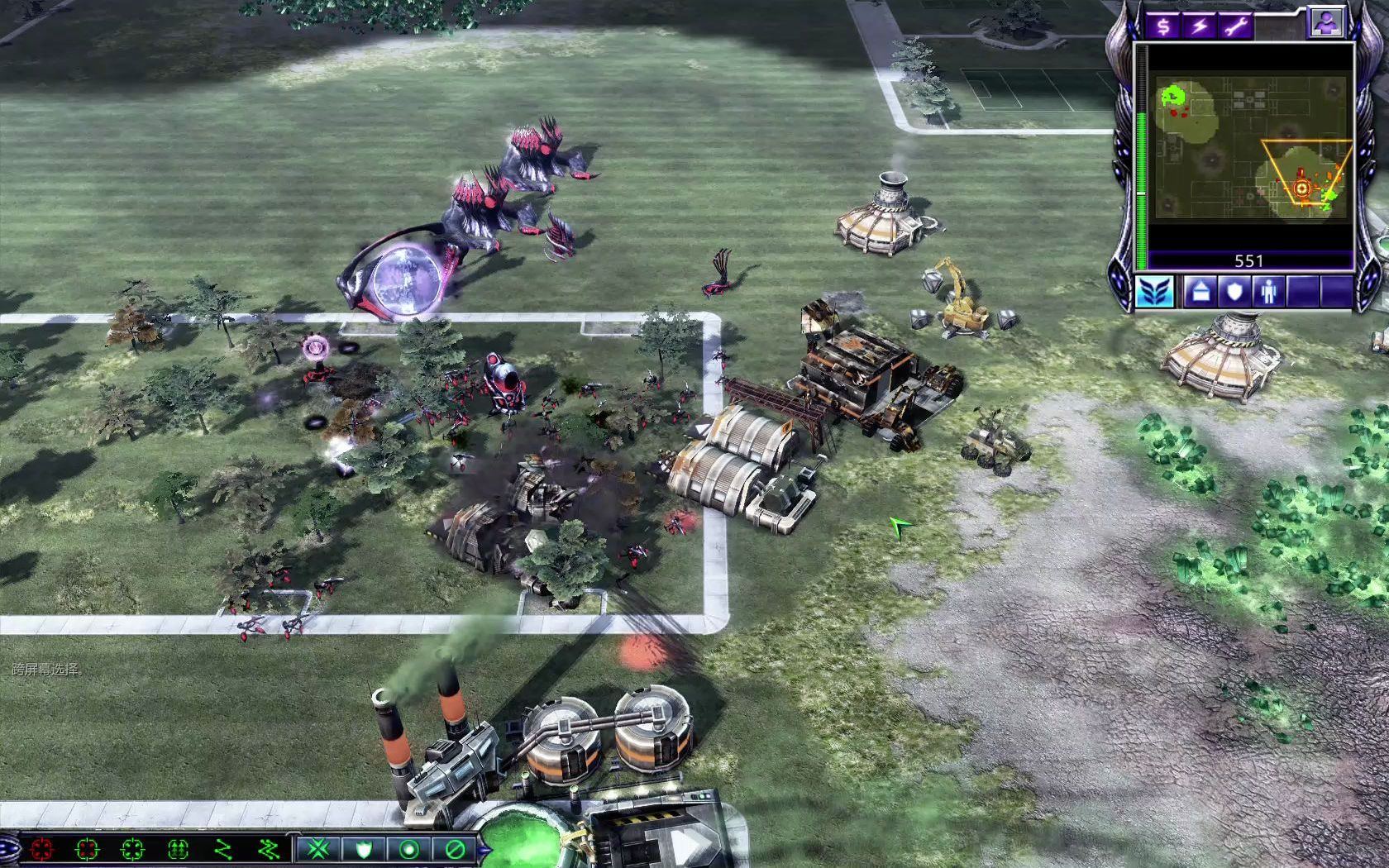 命令与征服3凯恩之怒1v1残酷人机