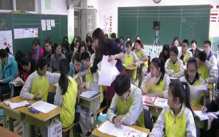 初中语文八上 :《中国石拱桥》(含课件教案)公开课 丁老师 课堂实录 部...