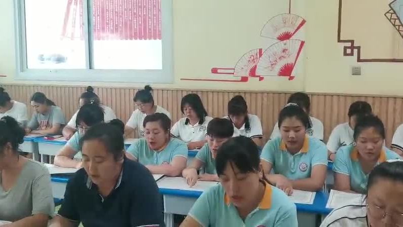 德谦幼儿园经典诵读师资培训#课堂实录