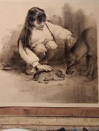 看此素描,质感呈现太逼真!