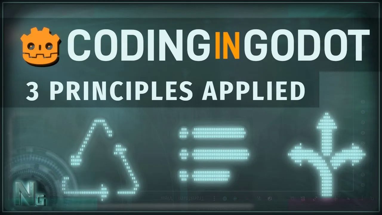 【中文语音】提升你的Godot代码:适用于任何项目的3个原则 - GD...