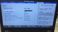 THINKPAD电脑BIOS界面介绍, WIN10改7修改设置
