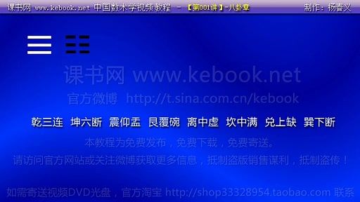 易经六爻占卜术 第001讲「八卦」