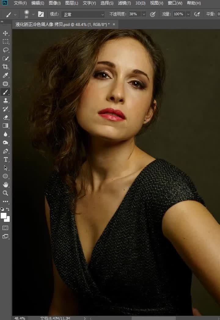 影楼后期调色#ps